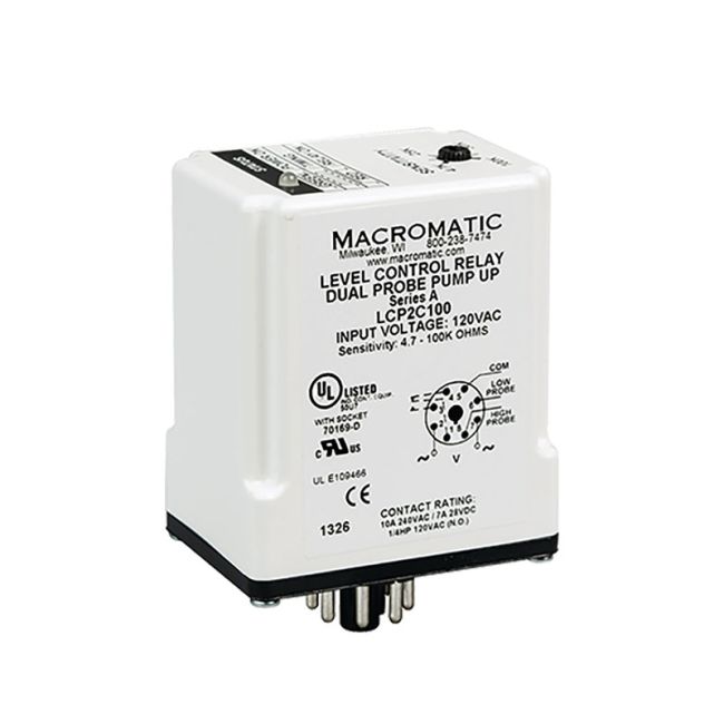 Macromatic LCP2D100 Liquid Level Control Relay | PurAqua Products